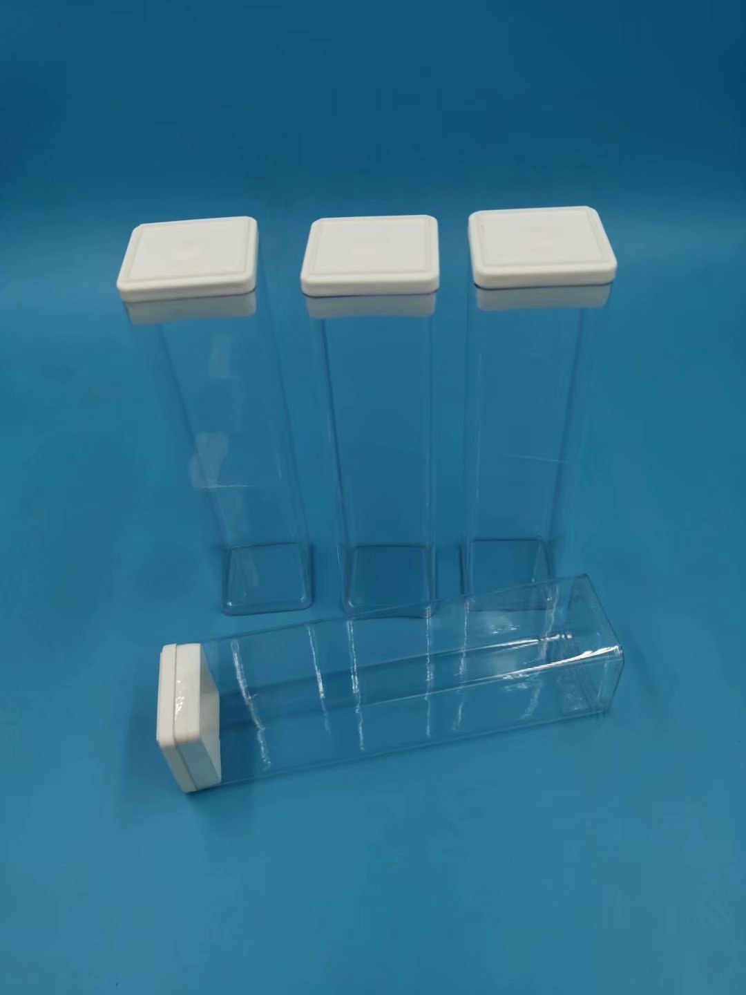 clear square packaging tubes,plastic square tubes,packaging square tubes,square packing tubes ...